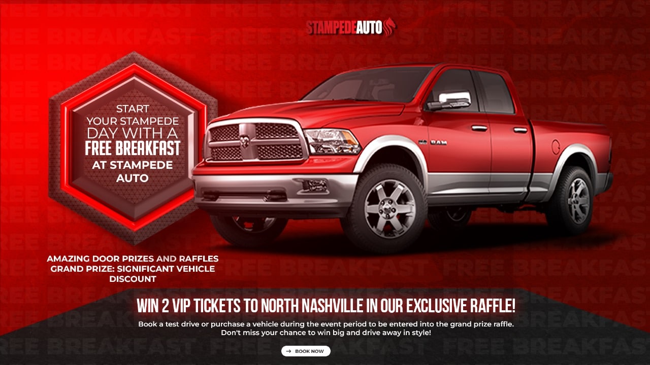 Calgary Stampede Breakfast at Stampede Auto - Great Offers and Prizes ...